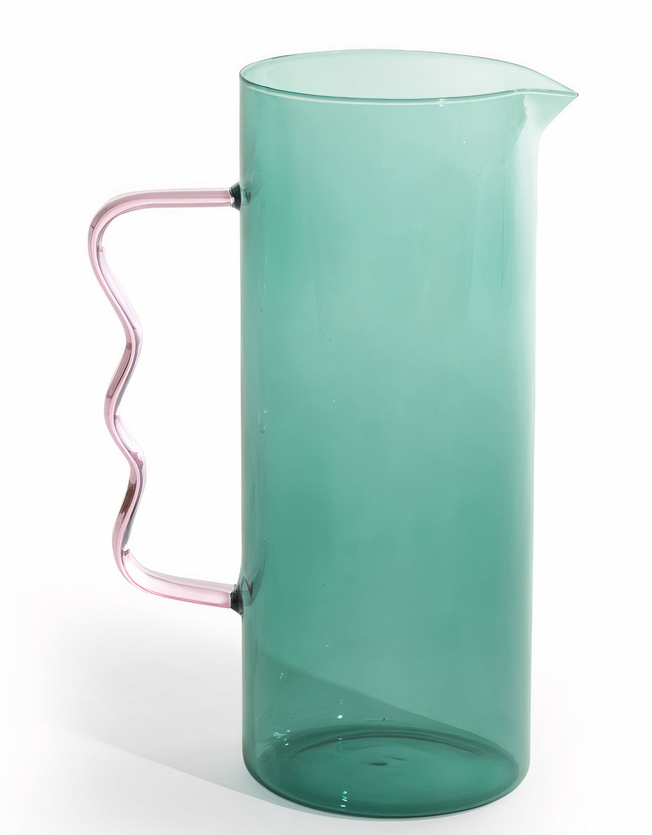 Wavy Turquoise Jug – bonbonfistral