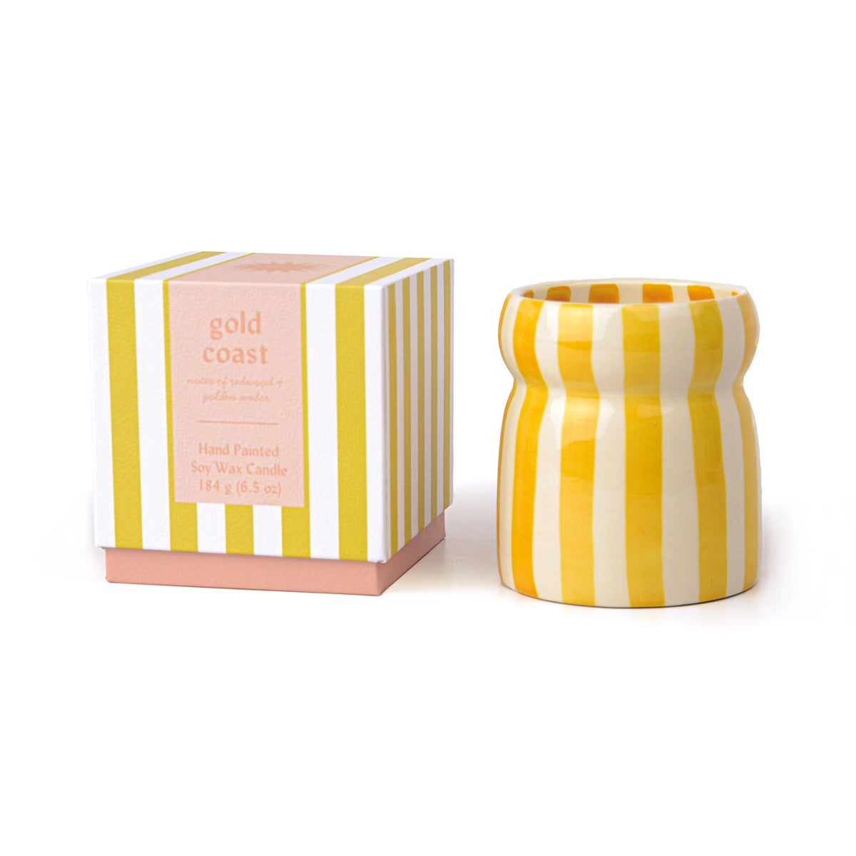 Paddywax Cabana Ochre Ceramic Candle - Gold Coast – bonbonfistral